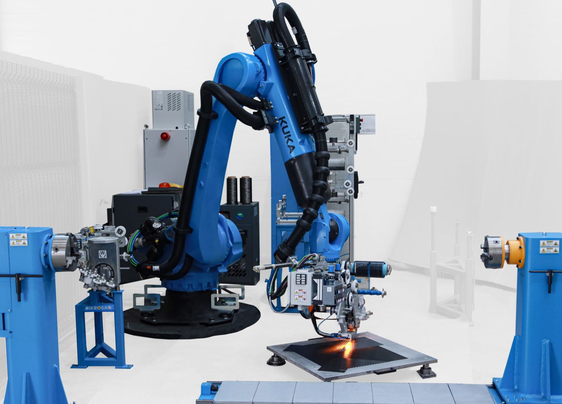 Versatile Robotic Filament Winding Cell with Single Tape Placement Head ...